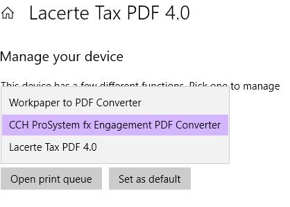 Engagement Print to PDF Not going into Unfiled Workpapers – Flaherty ...